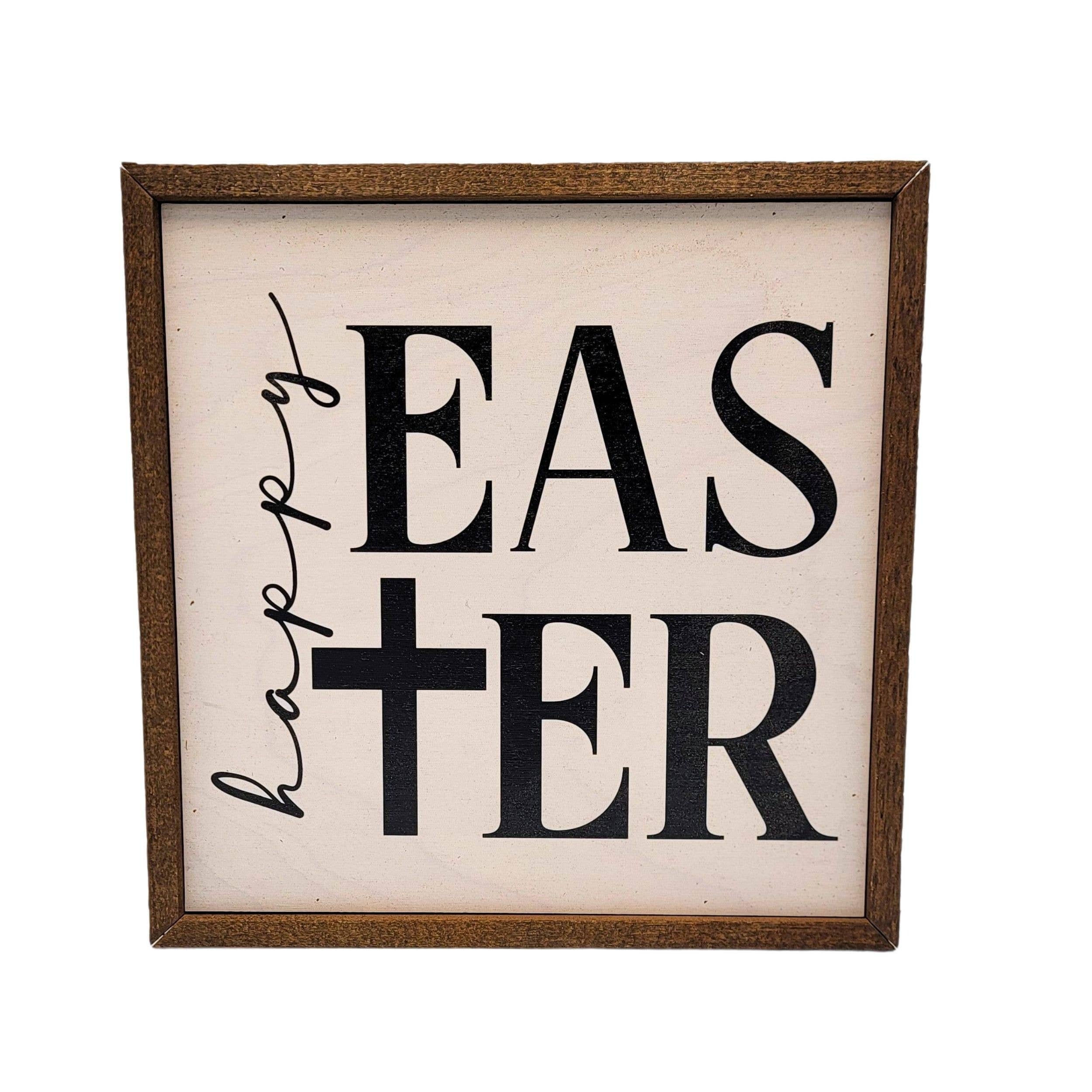 10x10 Happy Easter Signs | RAE AND JAMES